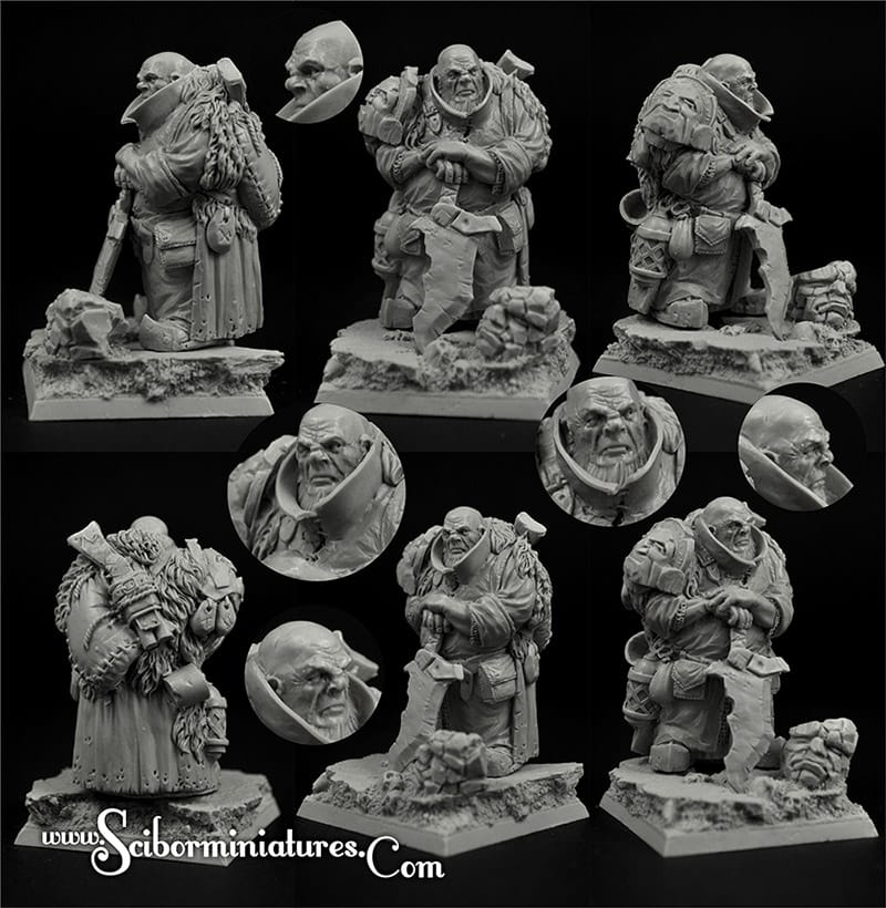 Ogre Hunter OGSE0016 (Scibor Miniatures), resin miniature - The Shop on ...