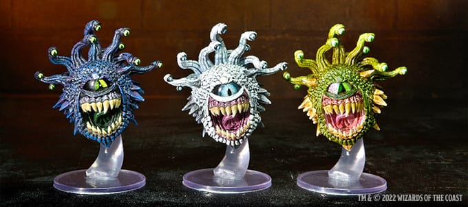Collector's Edition: Beholder Box Set (D&D Icons of the Realms), three ...