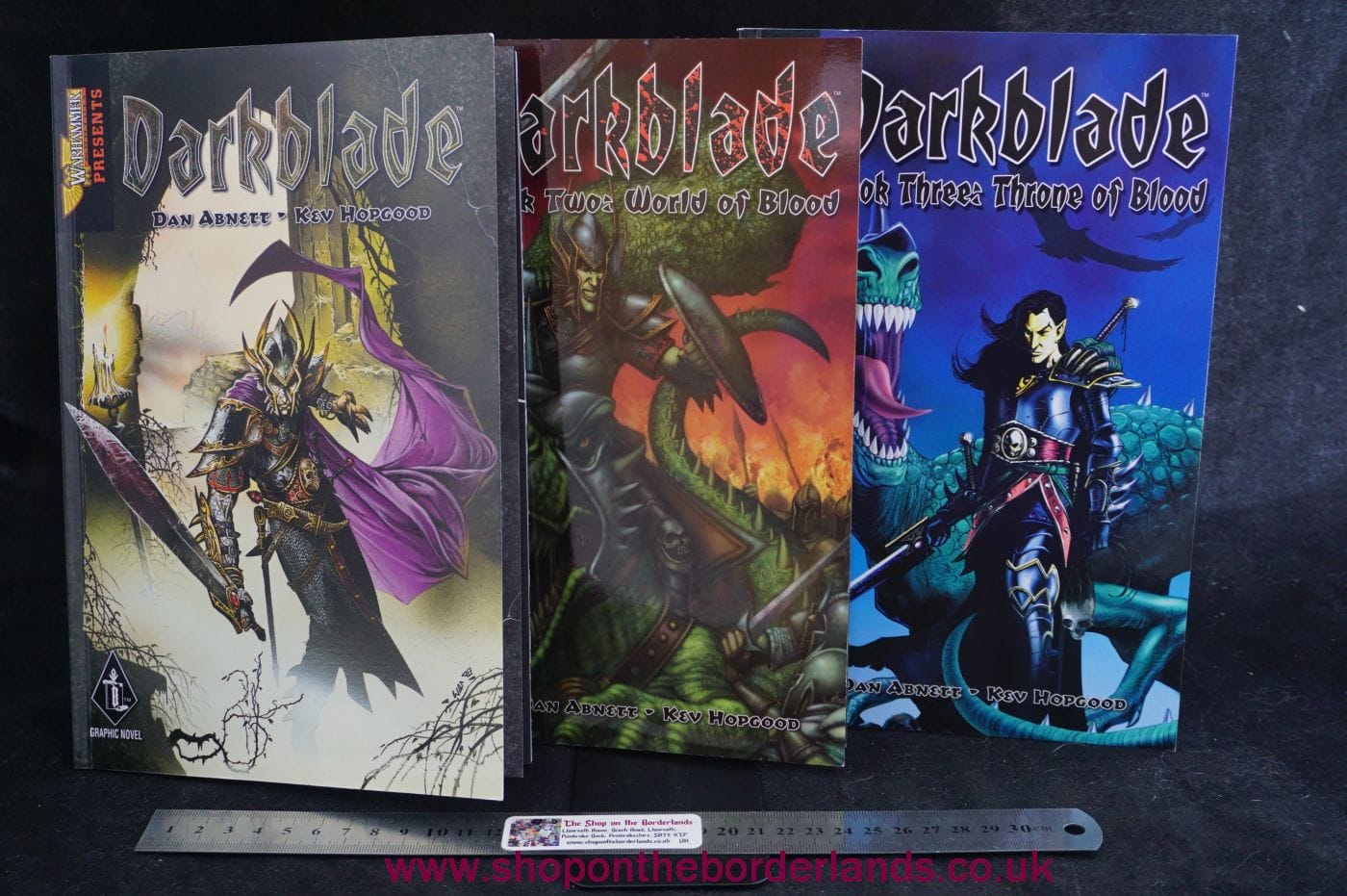 Darkblade Books One to Three, softback Warhammer graphic novels - The ...