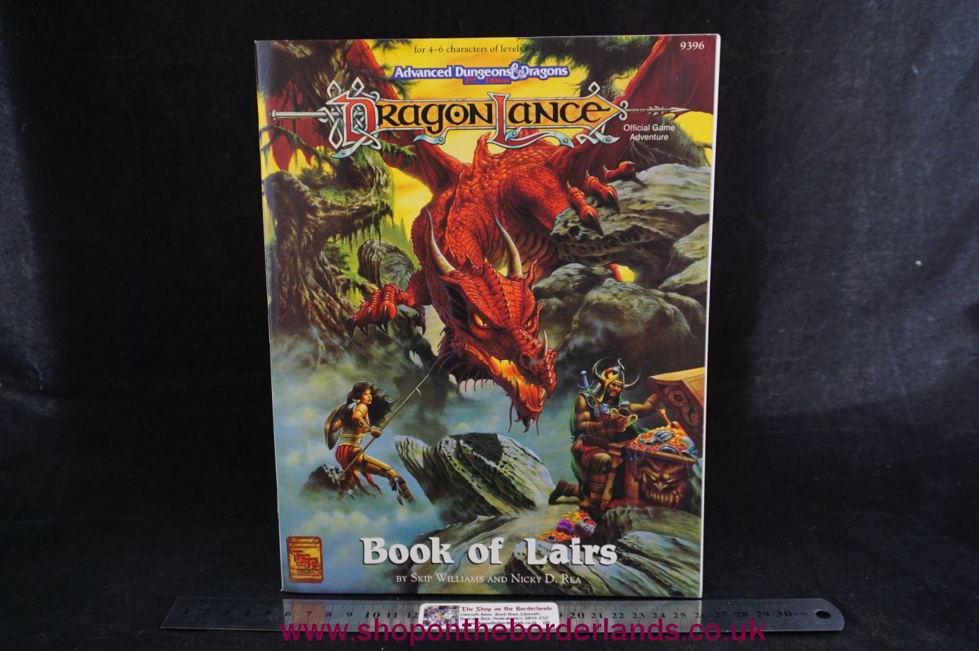Dragonlance Book of Lairs, softback Dragonlance supplement for AD&D 2nd ...