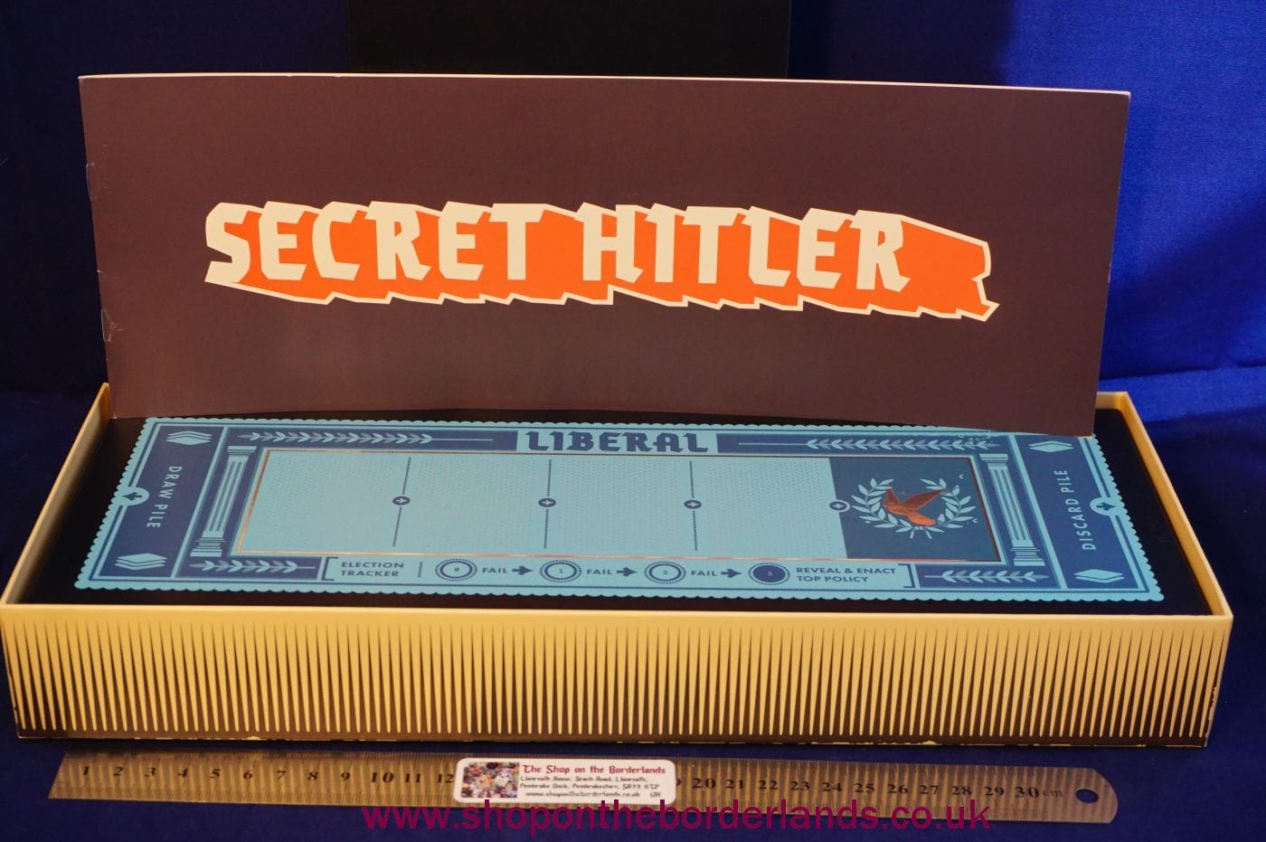 Secret Hitler, boxed board game - The Shop on the Borderlands