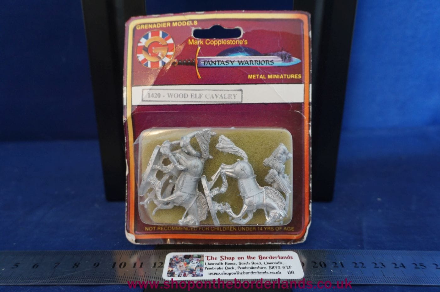 Wood Elf Cavalry (Grenadier, Mark Copplestone's Fantasy Warriors 1420 ...